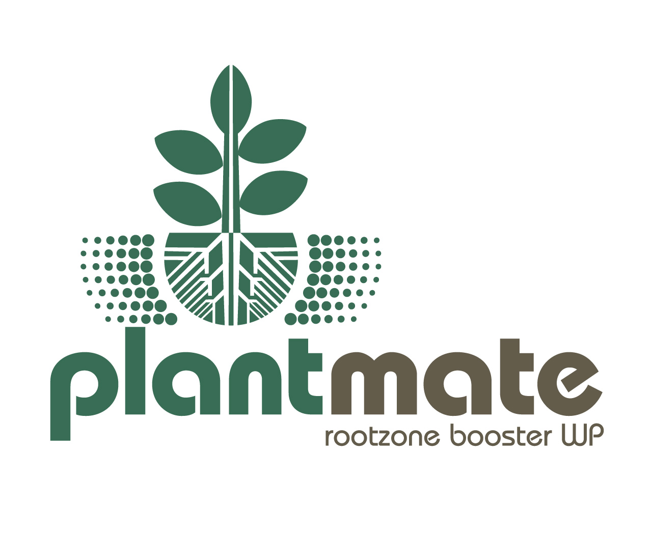 Plantmate: Root zone booster WP logo | MagentaDot Brands