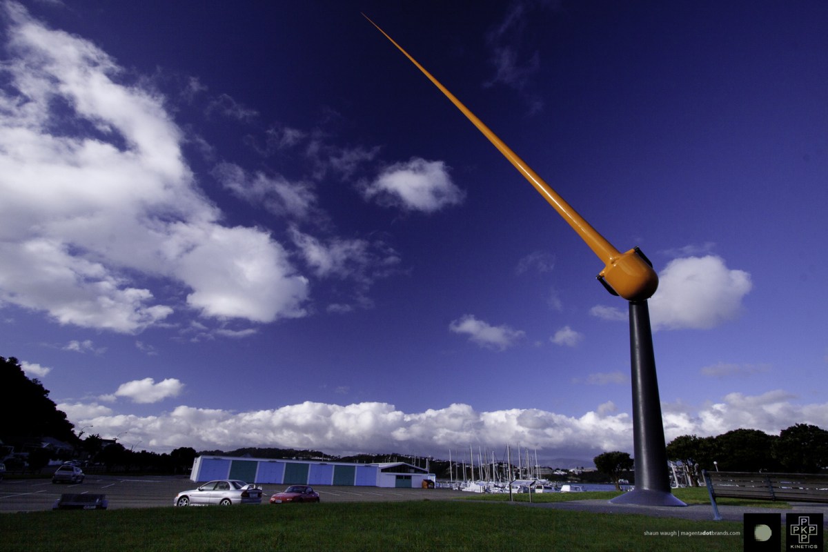 Zephyrometer wind-activated kinetic sculpture gallery | MagentaDot Brands