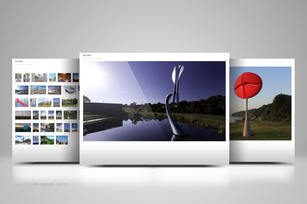 Phil Price Sculpture web makeover | MagentaDot Brands