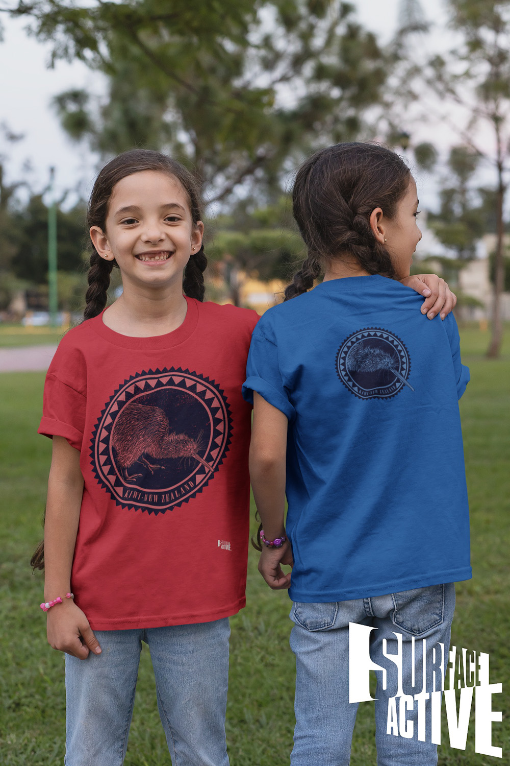 Kiwi T-shirt: Unique New Zealand Native Bird Design for Kids ...